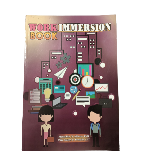 Work Immersion Book | Lazada PH