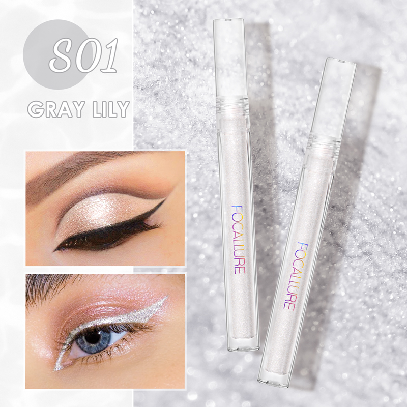FOCALLURE Brand Starlight Liquid Eyeshadow High Pigment Eye Shades ...
