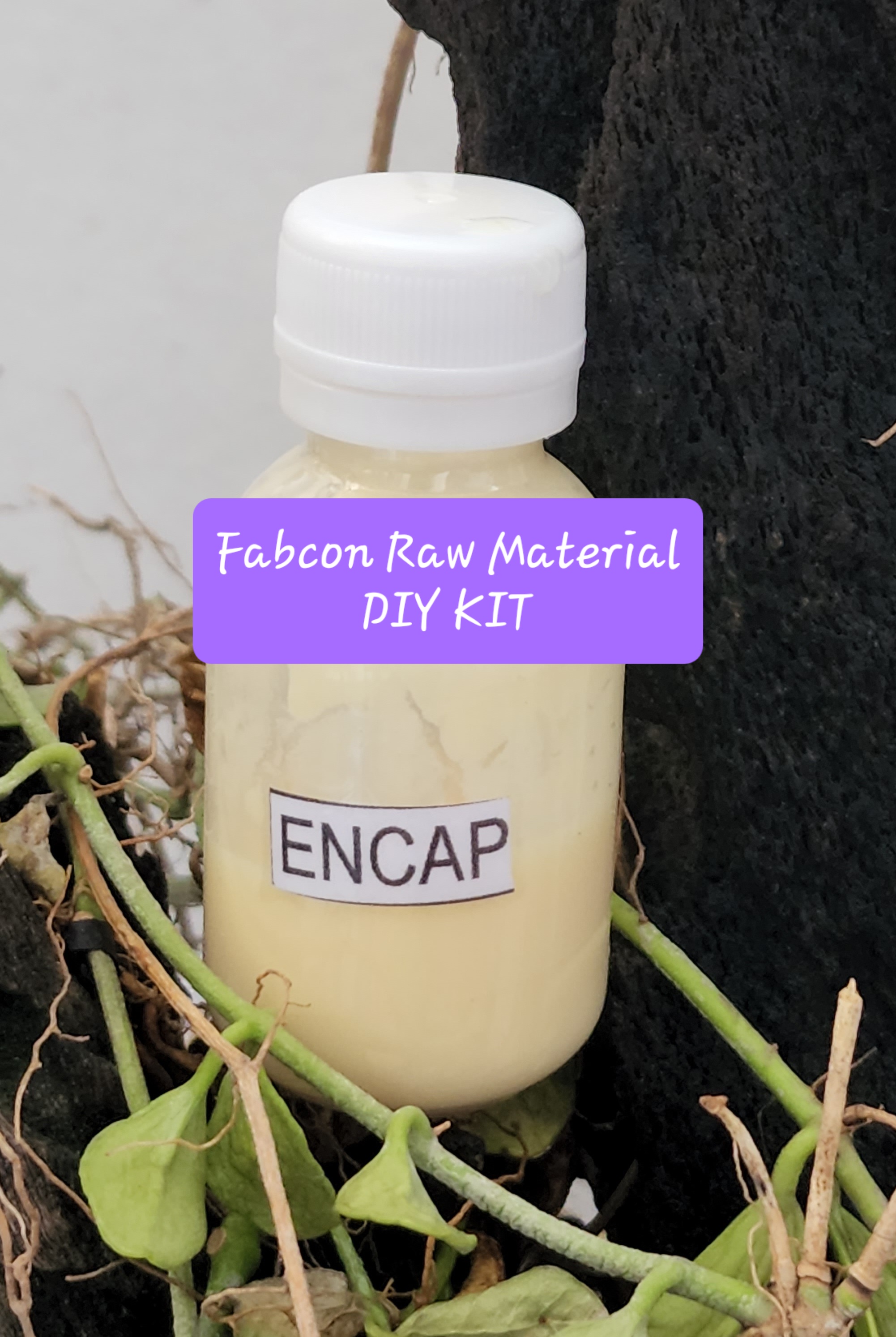 ENCAP FOR FABCON DIY KIT, EXTRA RAW MATERIAL FOR FABCON, 1 BOTTLE OF ...