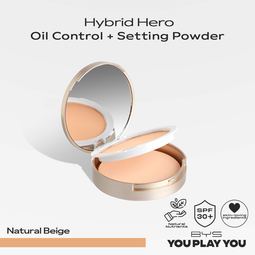 BYS Hybrid Hero Oil Control Setting Powder Ivory | Lazada PH