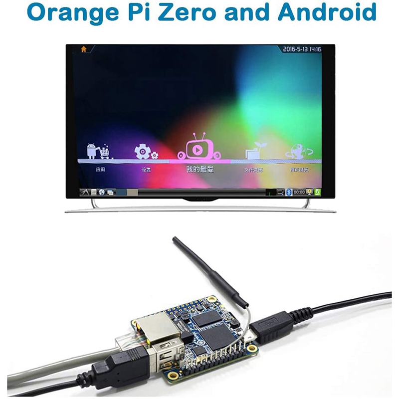 for Orange Pi Zero LTS 512MB H2 Quad Core Open Source Mini Development BoardSupport 100M ...