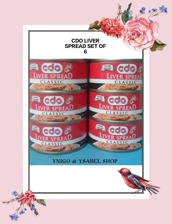CDO LIVER SPREAD 85 GRAMS BUNDLE OF 6 | Lazada PH