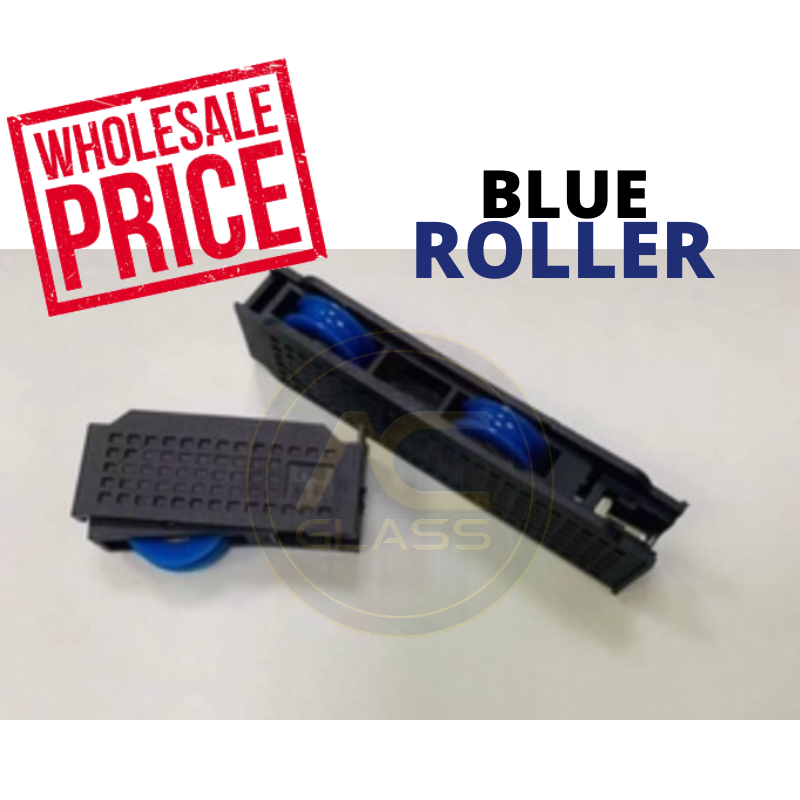 AC GLASS: BLUE ROLLER 798 - 900 SERIES (SINGLE OR DOUBLE) - 1 DOZEN ...