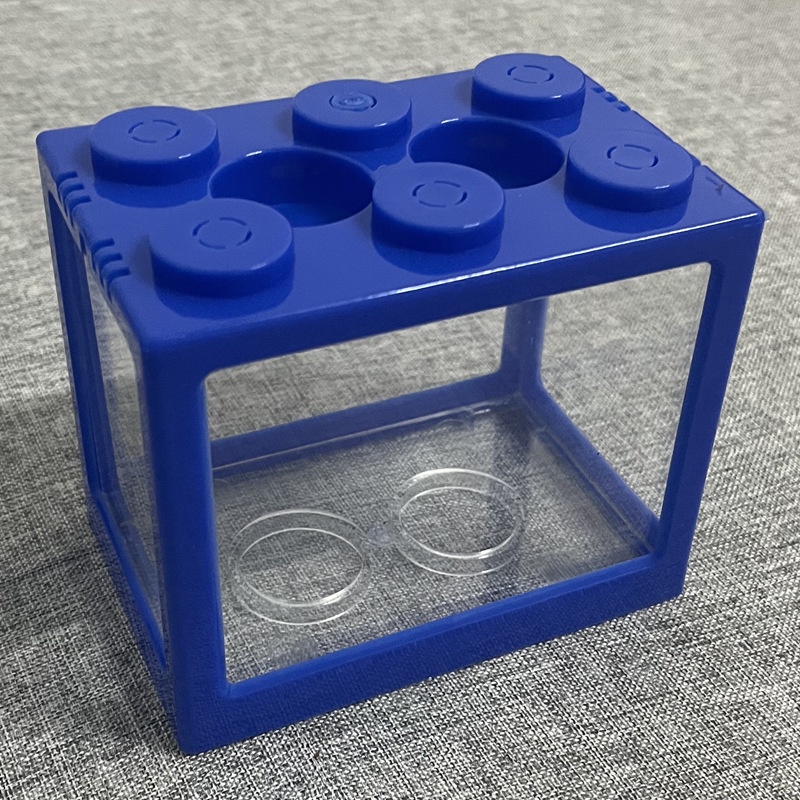 【PH Local】Betta Fish Mini Aquarium Block Tank Betta Guppy Fish Tank ...