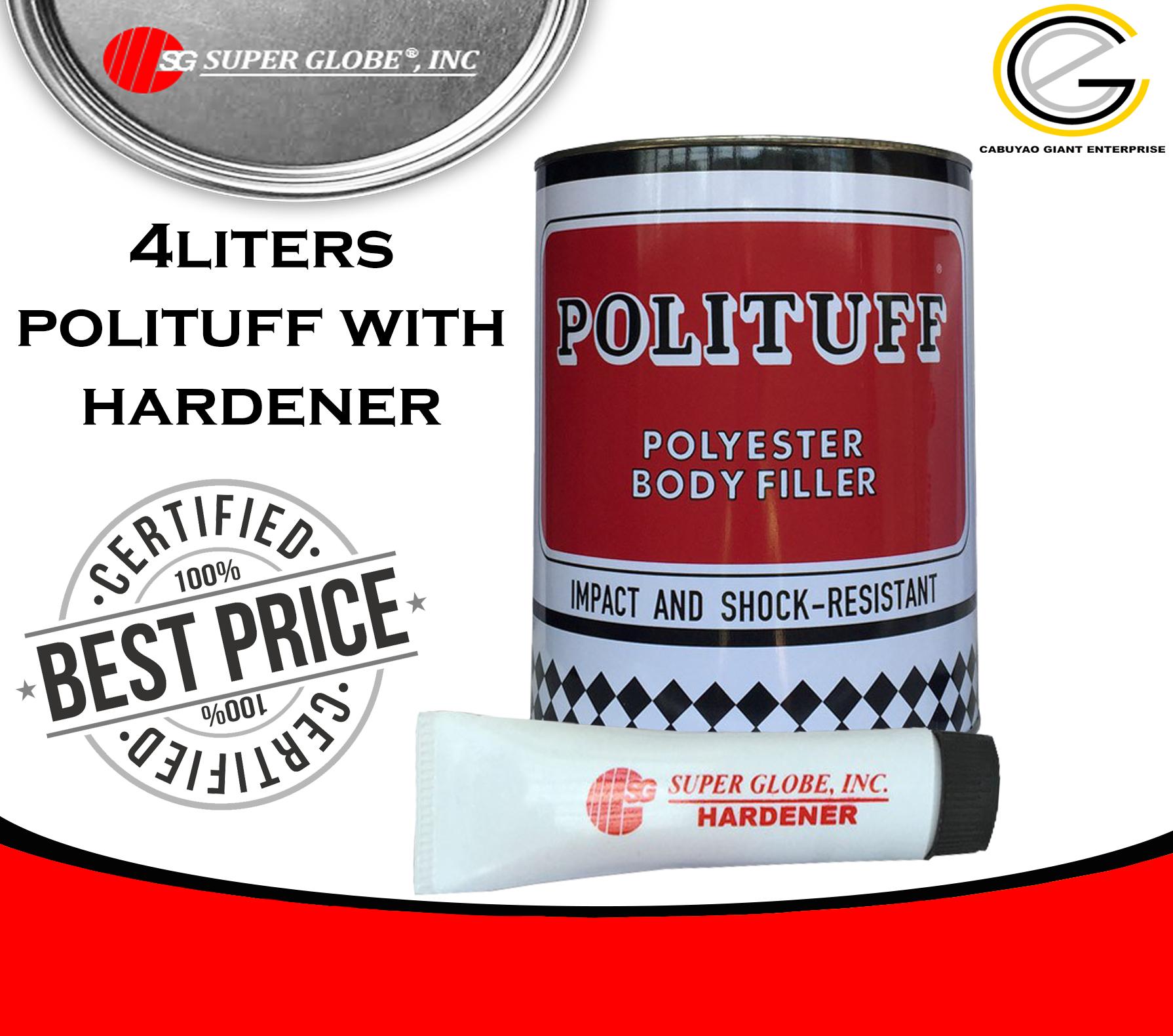 Polituff Polyester Body Filler with hardener (gallon) | Lazada PH