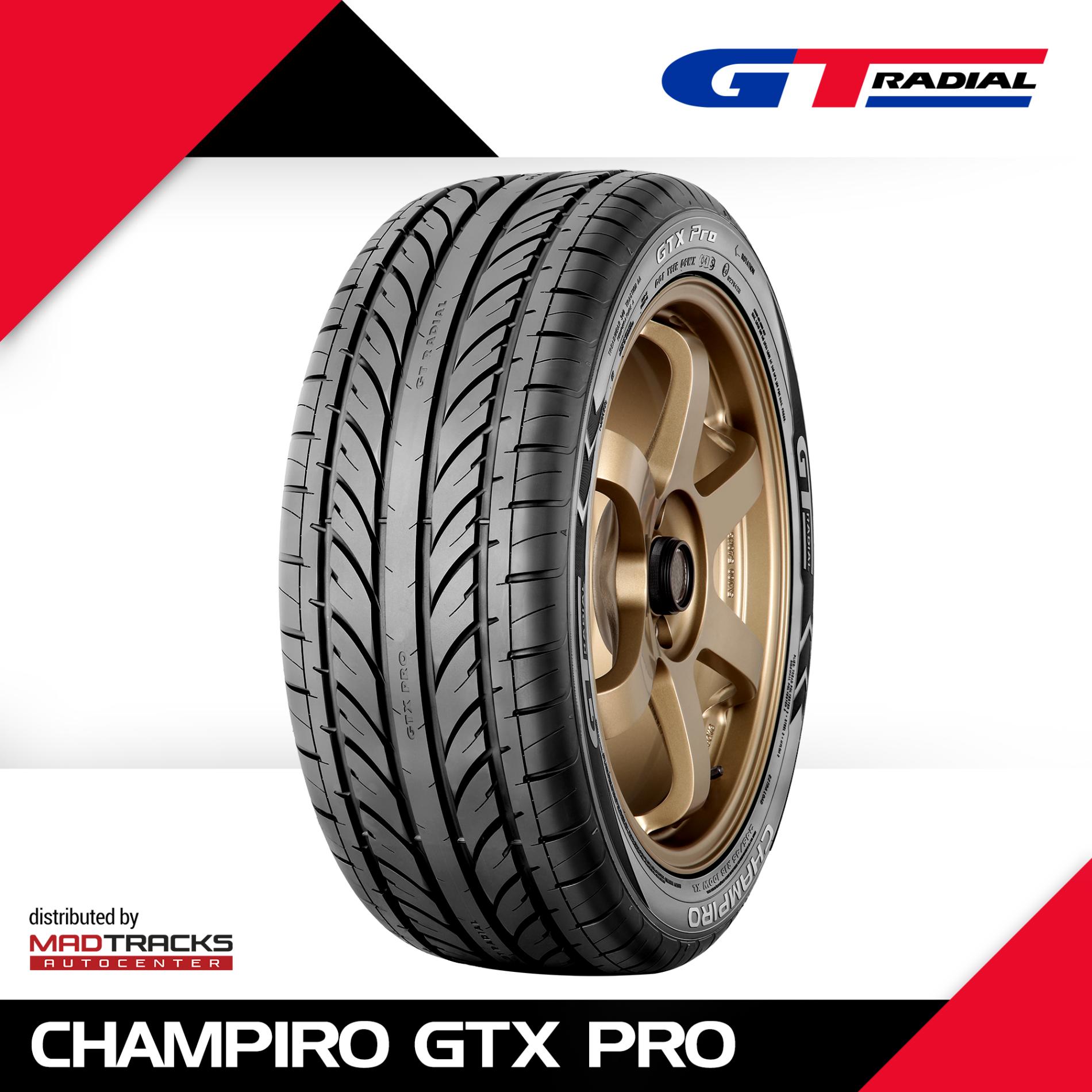 GT Radial 225/55 R17 101V CHAMPIRO GTX Pro Tire (225/55R17 Gajah ...