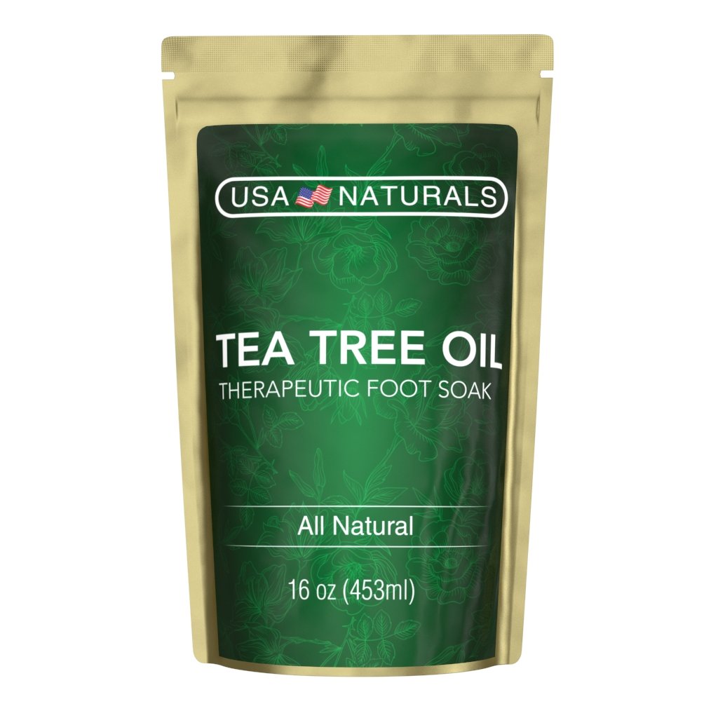 Tea Tree Oil Foot Soak With Epsom Salt - Deep Tissue Therapy for Sore ...