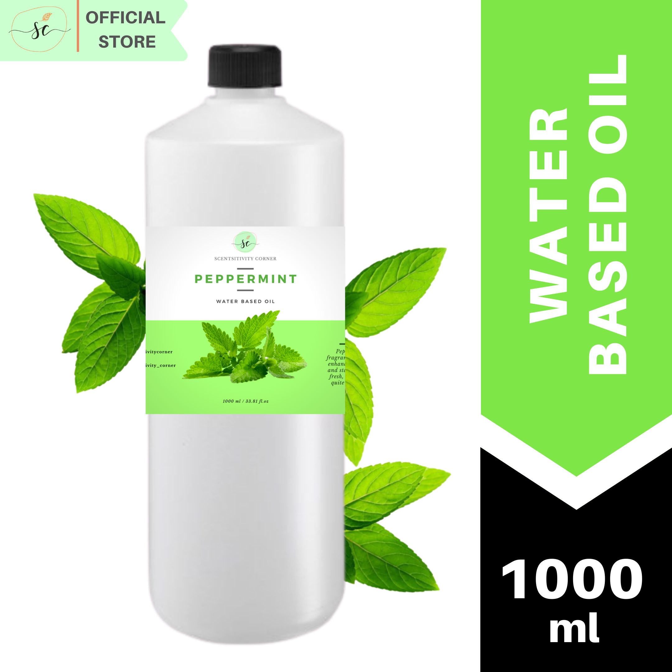 PEPPERMINT essential oil for humidifier scent water based scented oil ...