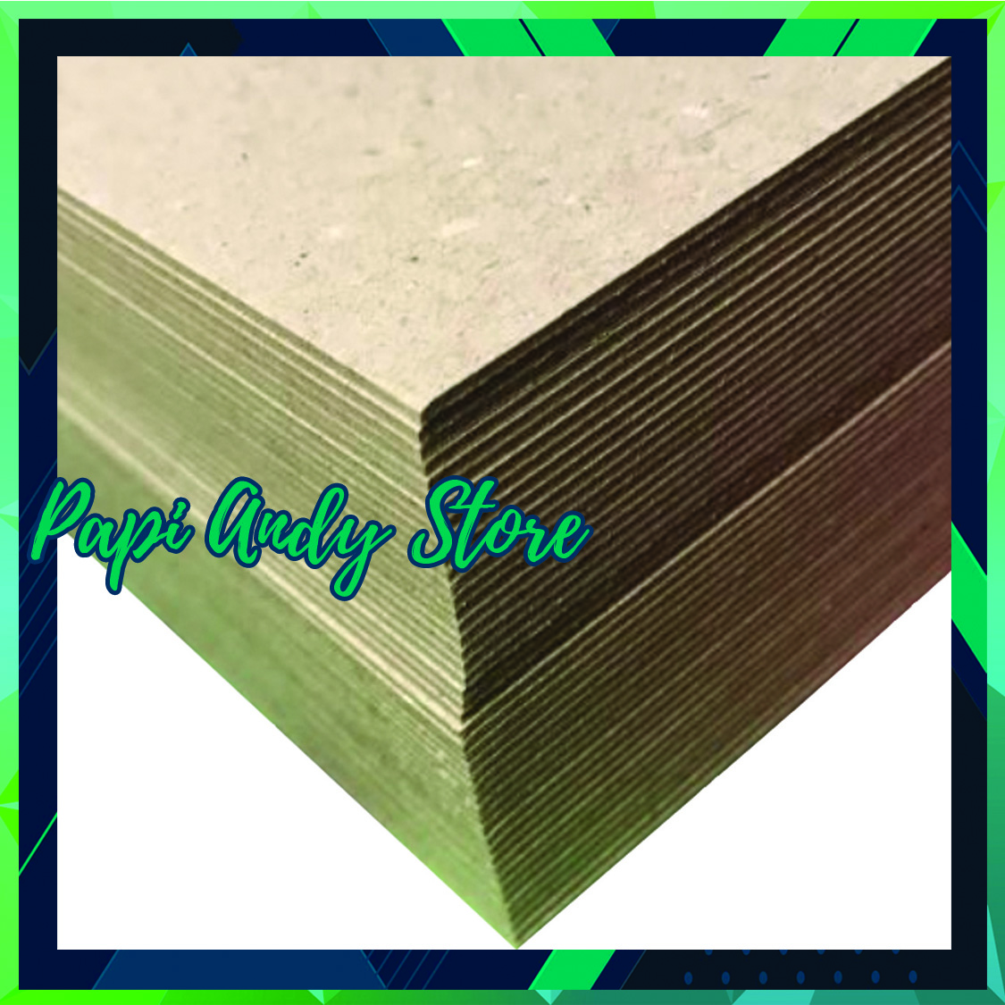CHIPBOARD 1 MM FOR RECEIPT BACKCOVER BOOKCOVER NOTEPAD BACKCOVER SHORT ...