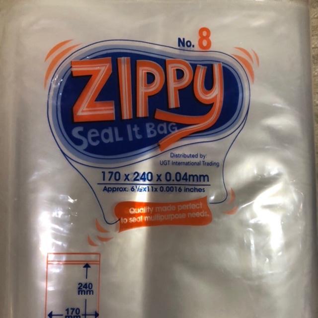 Zippy resealable pouch bag plastic storage repack ziplock | Lazada PH