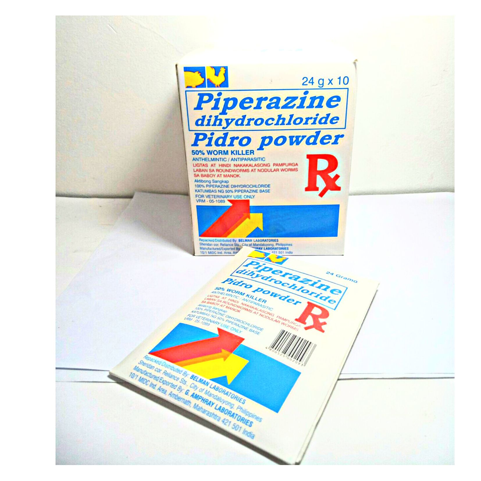 [RCG AGRIVET] Pidro Powder 1 SACHET Bulate Killer for Animals / Para sa ...