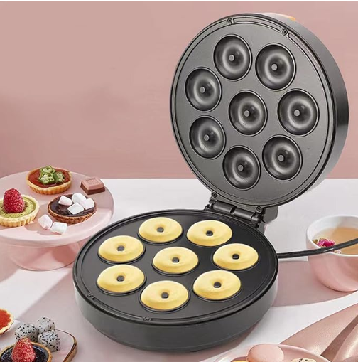Non-Stick Uniform Heating Donut Maker Machine, Led Display Small Donut ...