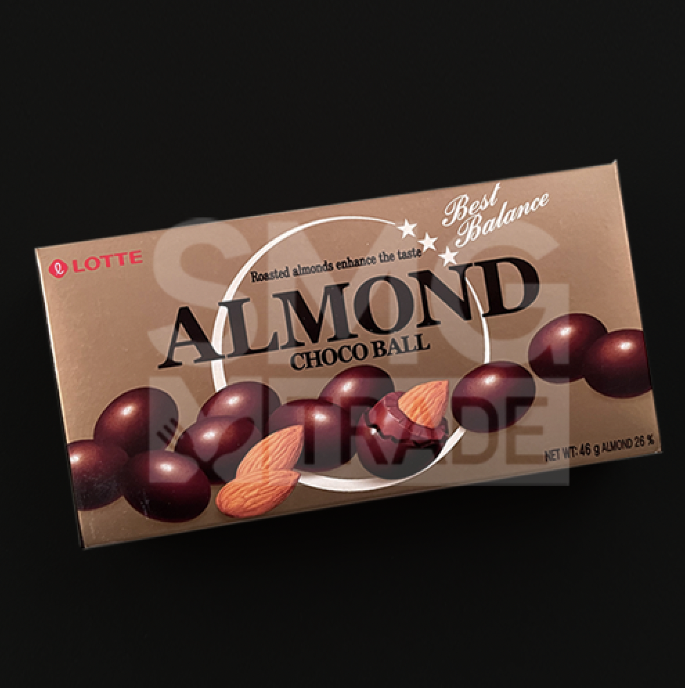 Lotte Almond Choco Ball 46g | Lazada PH