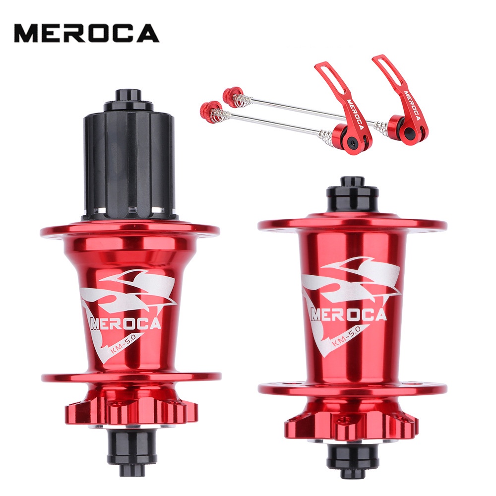 MEROCA Mountain Bike Hub 6 Pawls Sealed 5 Bearings Thru Axle Quick ...