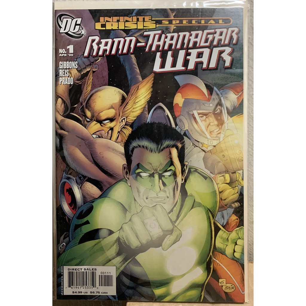 jh.Dc Comics: Rann/Thanagar War: Infinite Crisis Special (Green Lantern ...