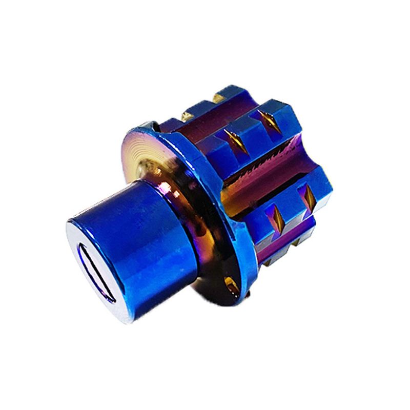 Universal Motorcycles Key CNC Bit Keychain Motorcycle Refitted Titanium ...