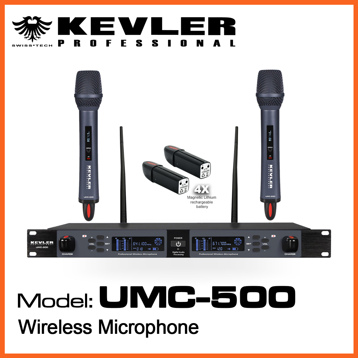 Kevler Professional UMC-500 Wireless Microphone | Lazada PH