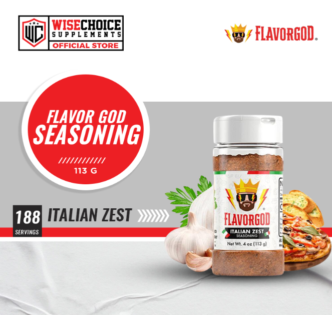 FLAVOR GOD SEASONINGS ITALIAN ZEST FLAVOR | Lazada PH