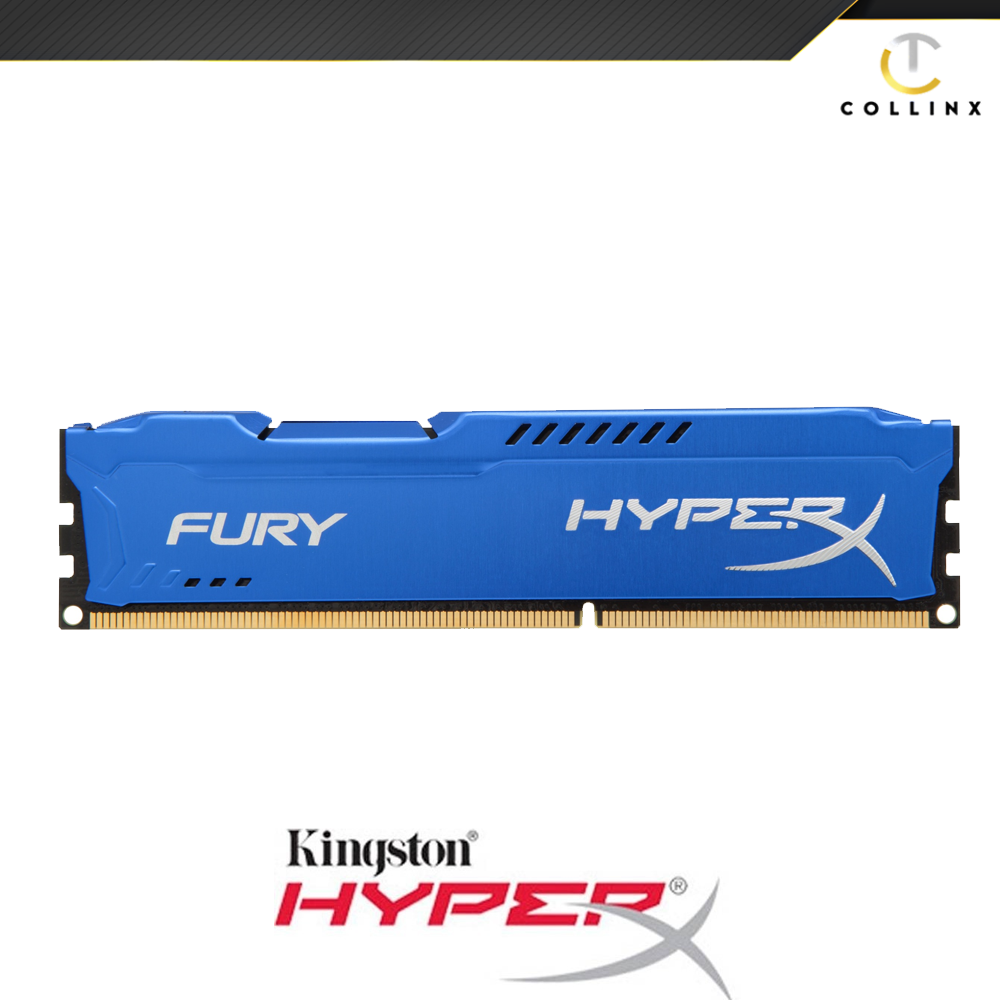 8GB 4GB DDR3 1600Mhz / 1866MHz Kingston HyperX Fury Gaming RAM | Blue Desktop Memory | For AMD ...