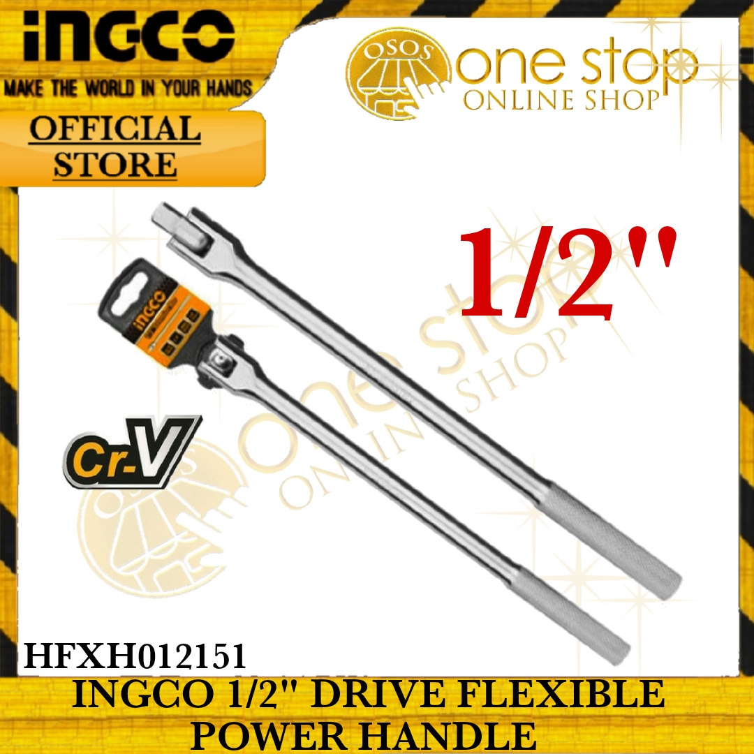INGCO Original 1/2" Drive Flexible Power Handle HFXH012151 •OSOS ...