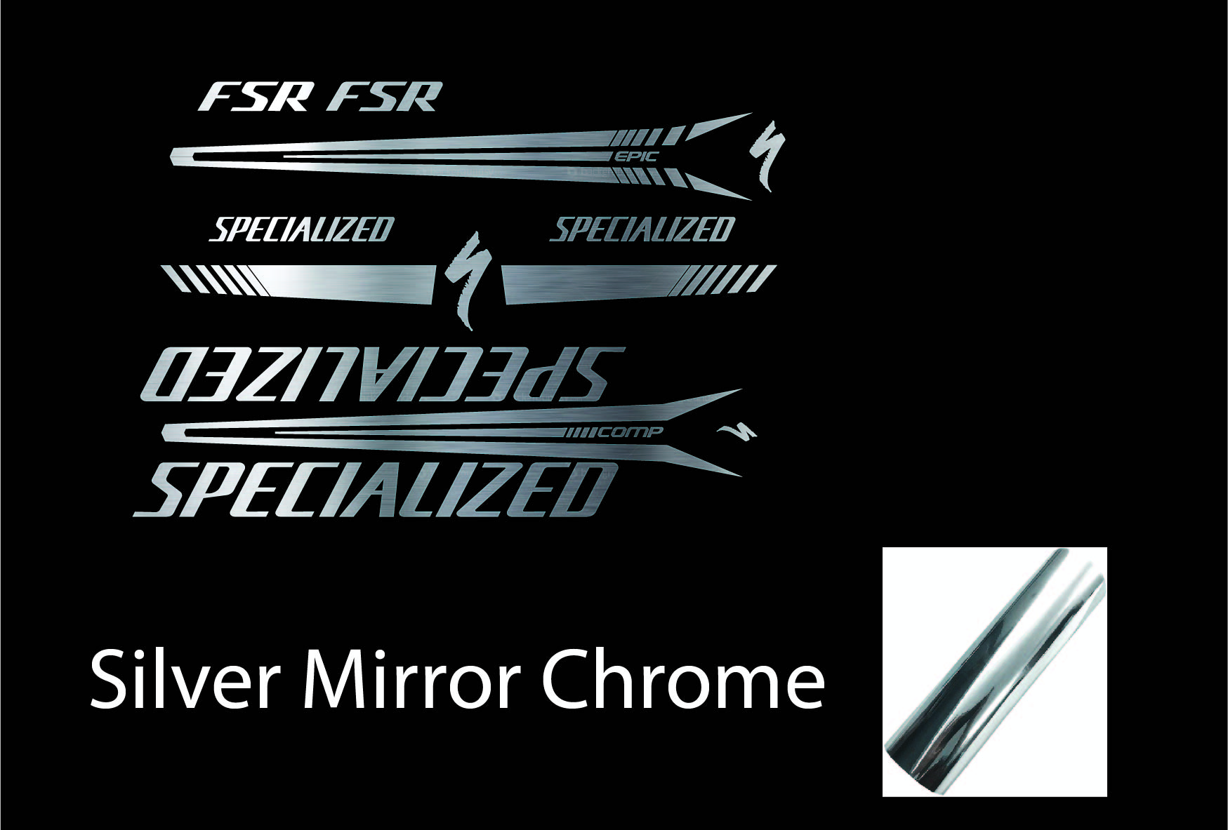 SPECIALIZED FSR BIKE FRAME DECALS | Lazada PH