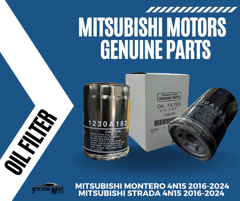 MITSUBISHI MONTERO/ STRADA (GEN3/ GEN 3.5 2016-2024 4N15) OIL FILTER ...
