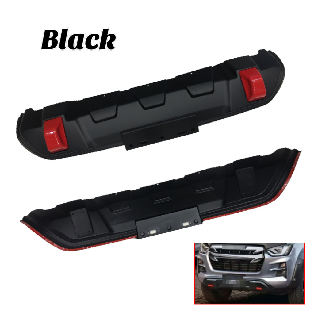 CPAO Isuzu D-max Front Bumper Cover 2020 2021 2022 2023+ Bumper Plate ...