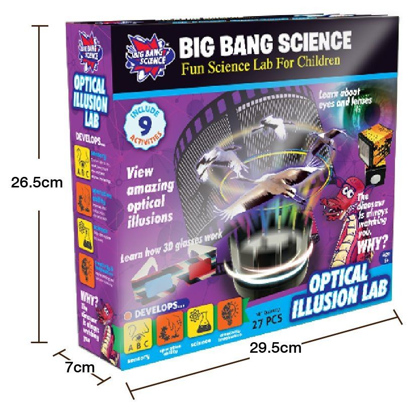 BIG BANG SCIENCE Experiment Optical Illusion Lab - SR16201 ...