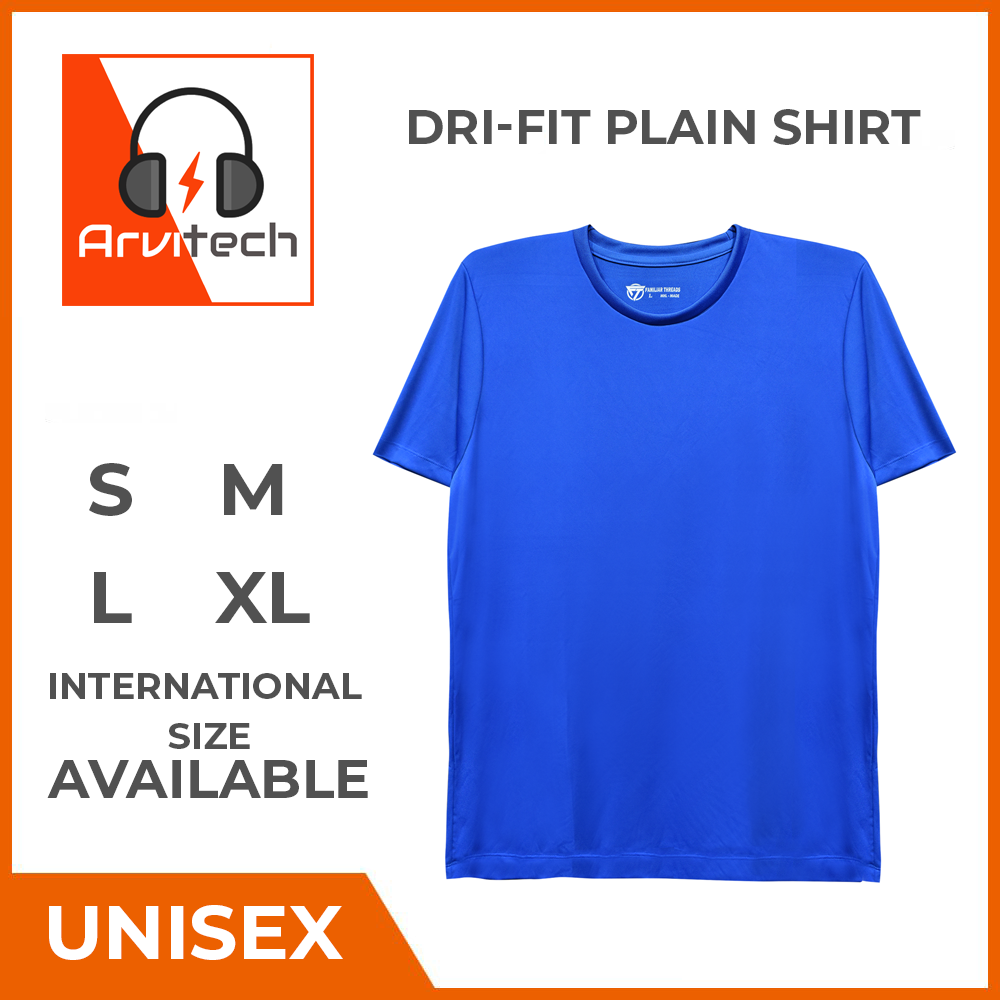Dri-fit Plain Shirt / Drifit Plain T-shirt / Drifit shirt for men ...