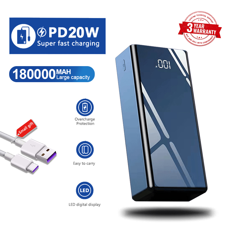 ES 2023 power bank fast charging 22.5W power bank original branded ...