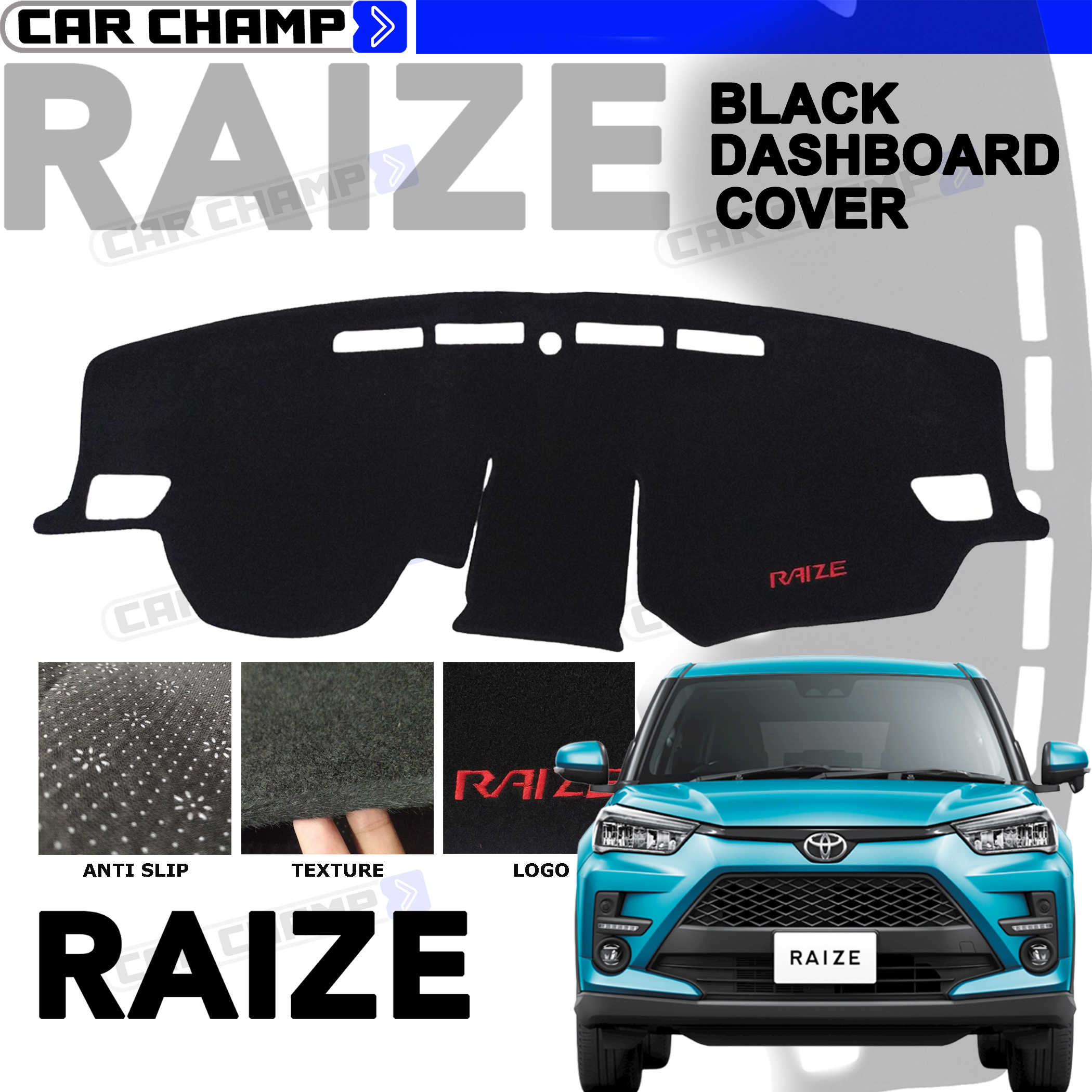 Dashboard Cover for Toyota Raize 2022 Dash board Cover High Quality ...