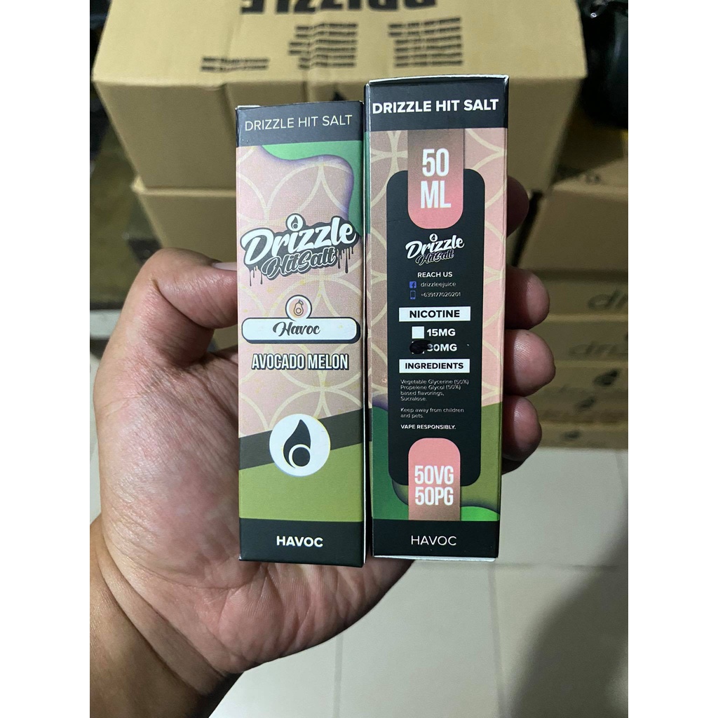 HAVOC DRIZZLE HIT SALT 50PG / 50VG POD FRIENDLY 50ML OPEN FOR ...