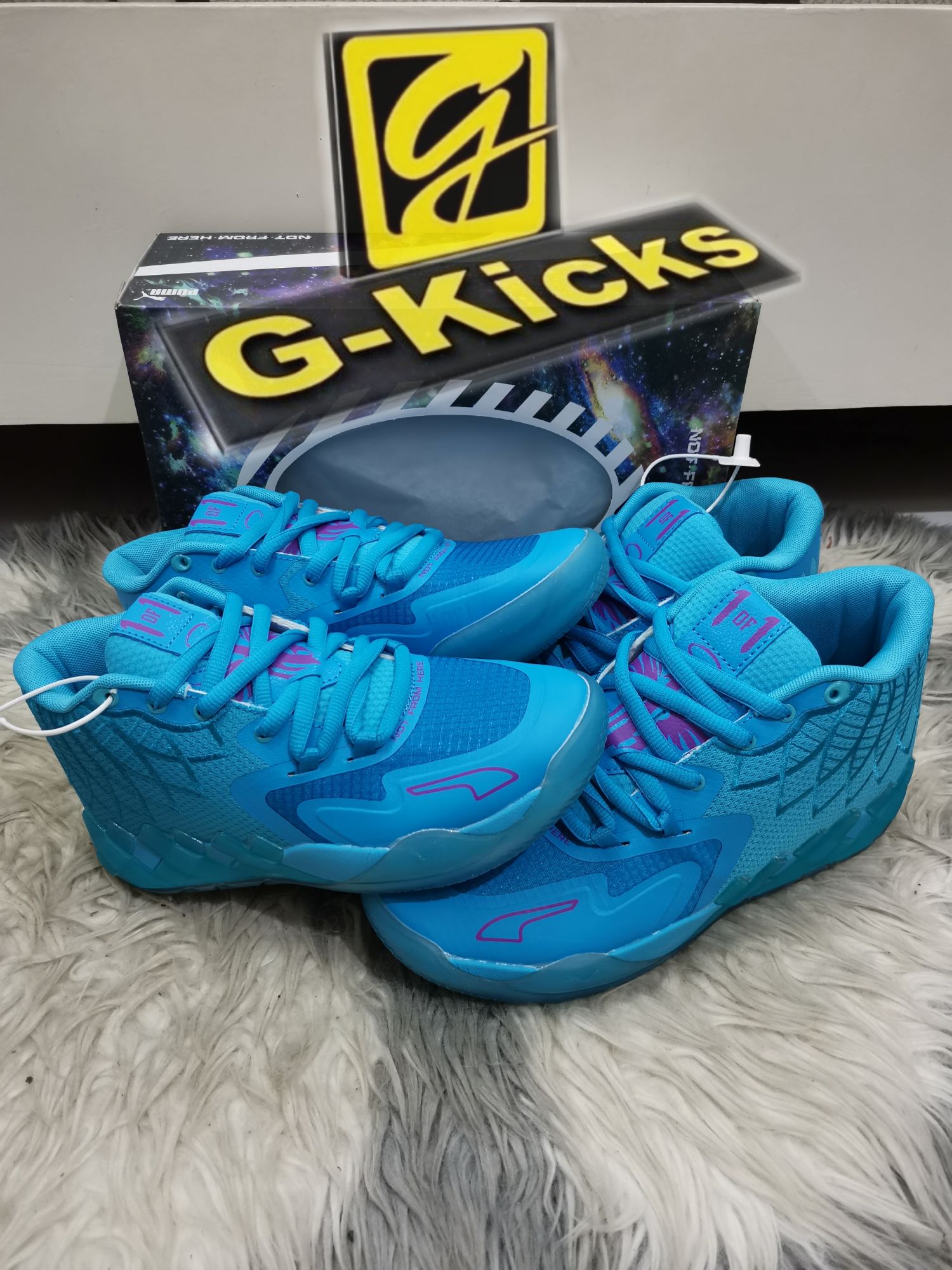 Original new Lamelo Ball MB.01 Blue For Men and Women Basketball Shoes ...