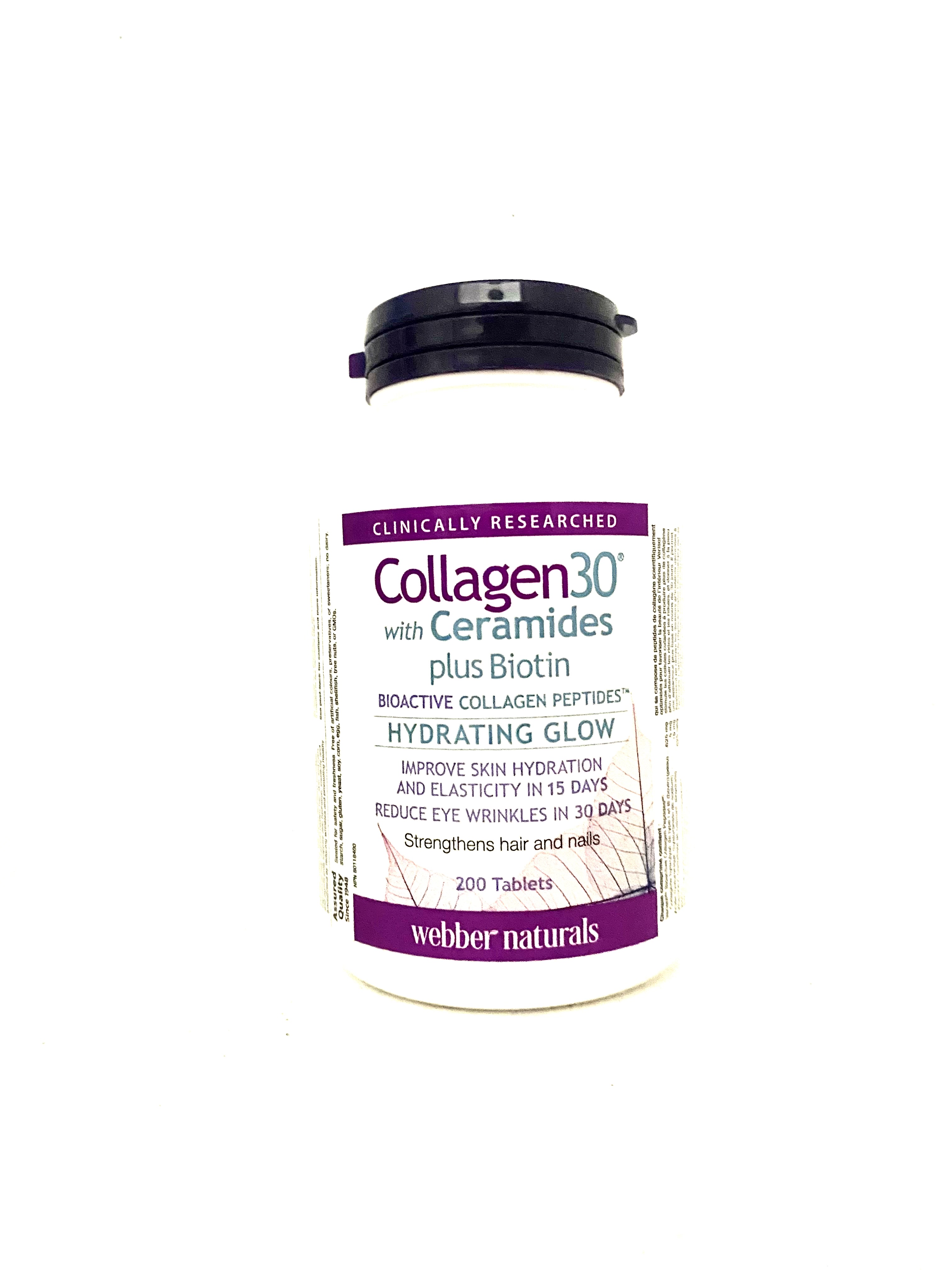 Webber Naturals Clinically Researched COLLAGEN30 with CERAMIDES Plus ...