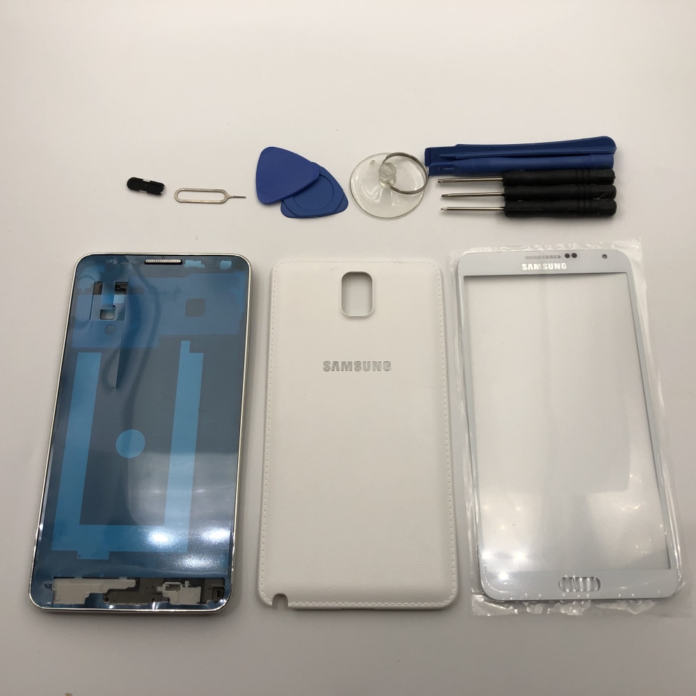 Note3เต็มรูปแบบสำหรับ Samsung Galaxy หมายเหตุ3 N900 N9005 N9006ด้านหน้า ...