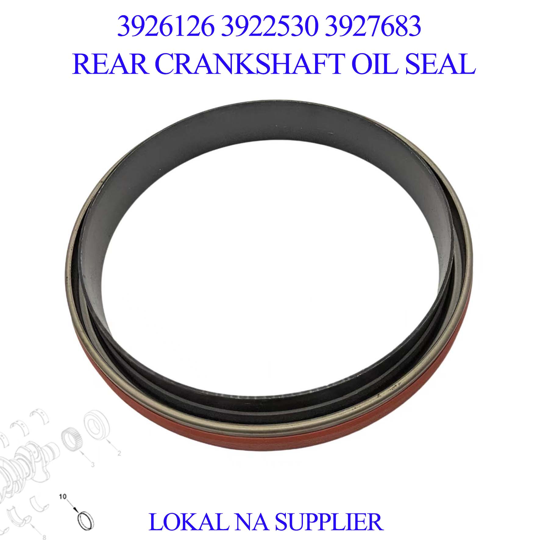 3926126, REAR OIL SEAL 3925530 FOR CUMMINS | Lazada PH