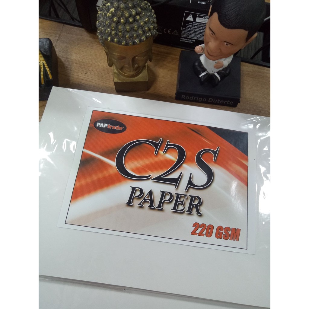 【0n Sale】☒ C2s PAPER 220gsm a4 size ( super high glossy paper for ...