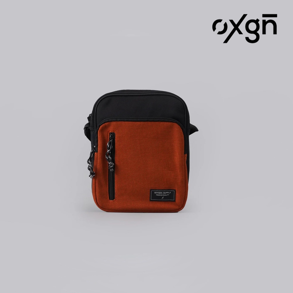 OXGN Sling Bag For Men And Women (Rust/Black/Navy Blue) | Lazada PH