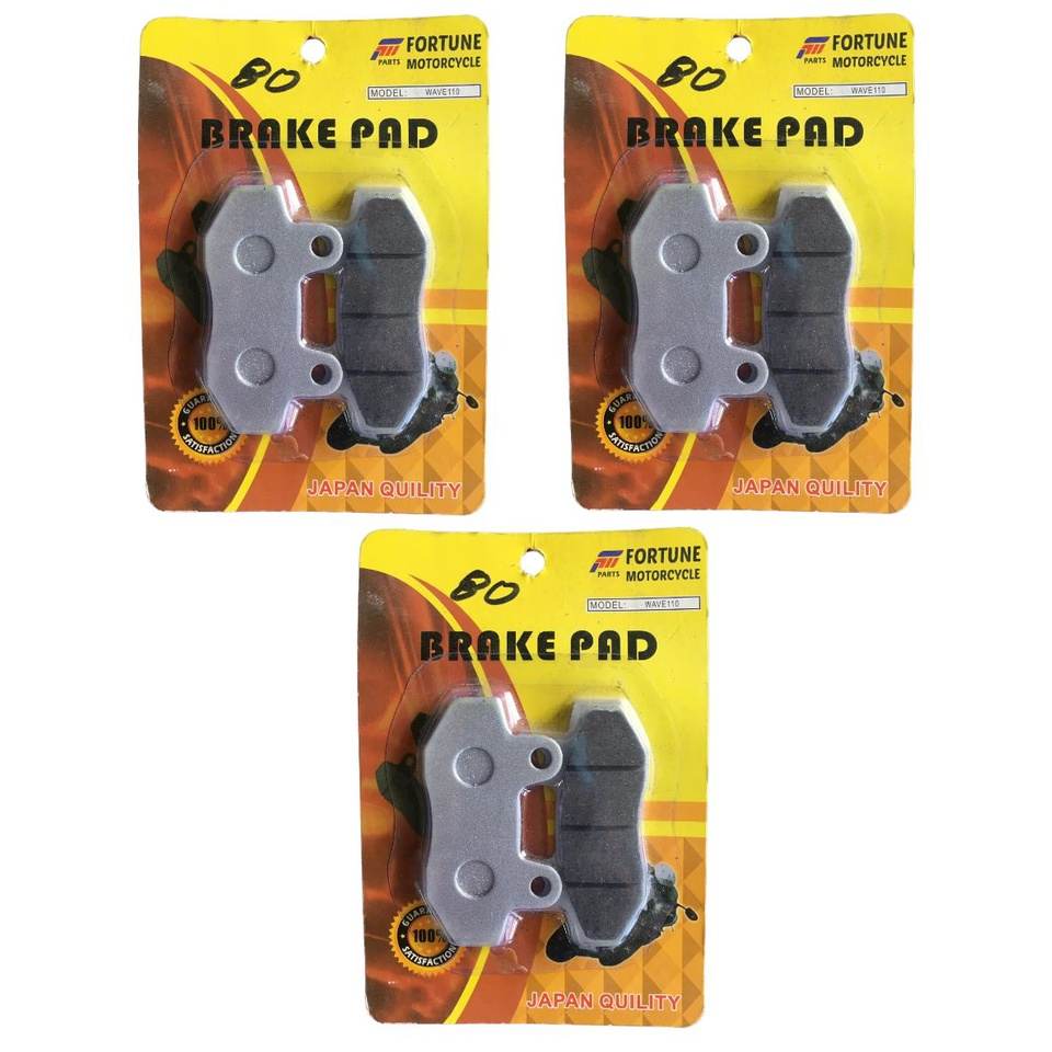 3 PCS BREAK PAD / GAMIT SA MOTOR / MOTORCYCLE / MOTOR ACCESORIES ...