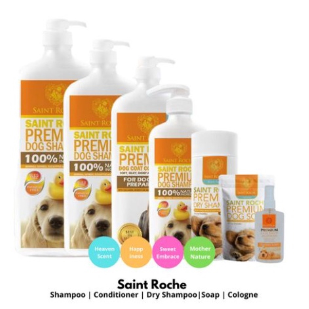 【LazM】 SAINT ROCHE DOG SHAMPOO (St Roche) Premium 100 Organic | Lazada PH
