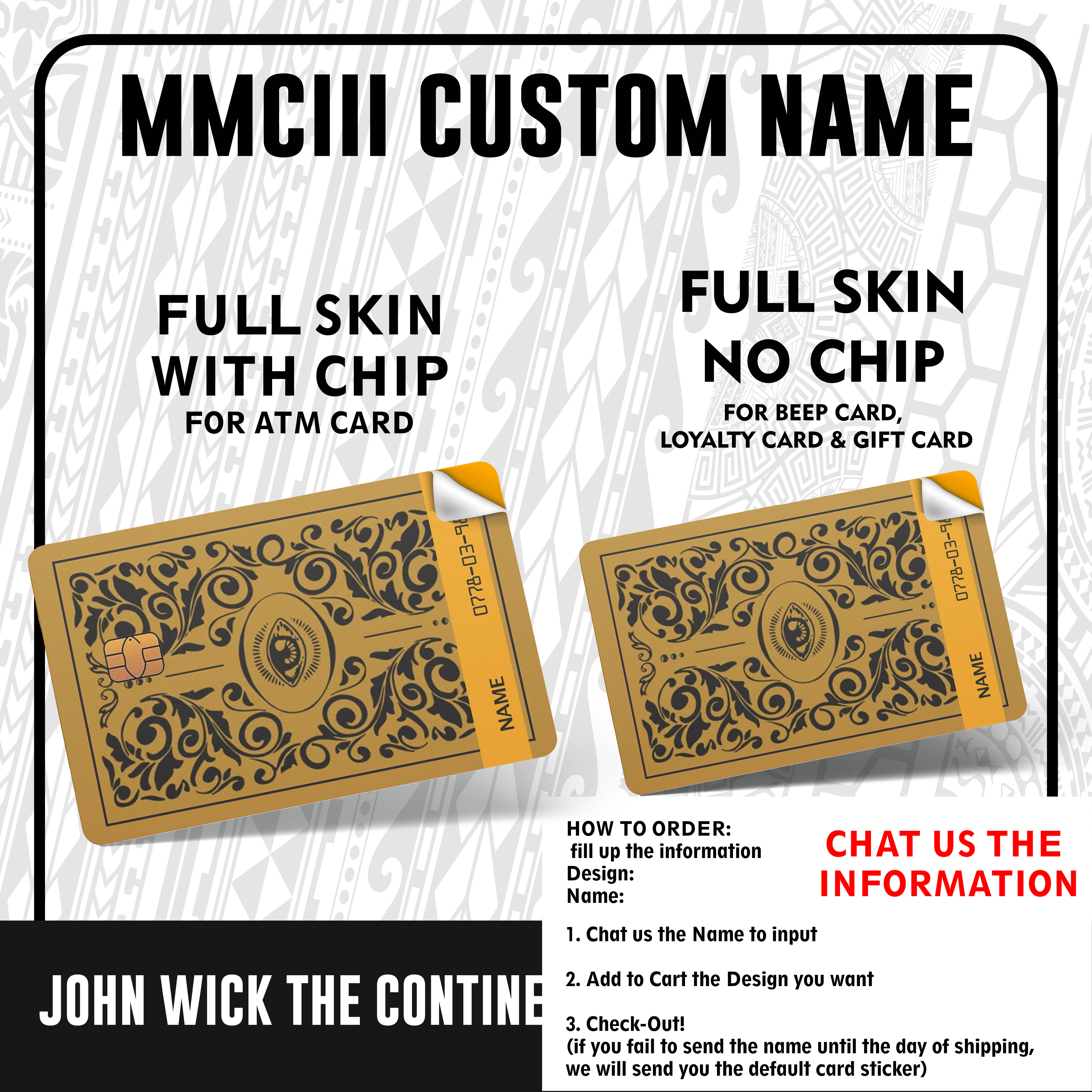 HunterxHunter Skin Card Sticker Vinyl Debit/ATM/beep card sticker skin ...