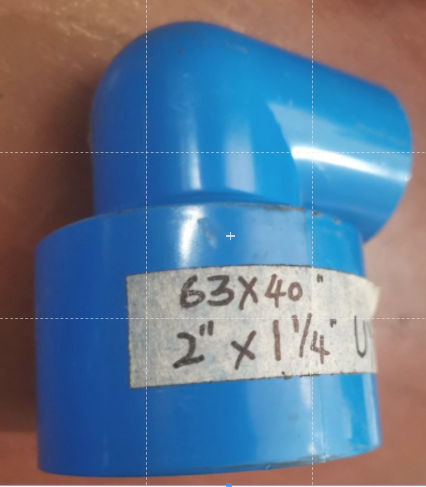 Pvc blue elbow reducer 1-1/2x1, 1-1/2x1-1/4, 2x1-1/4, 2x1-1/2. | Lazada PH