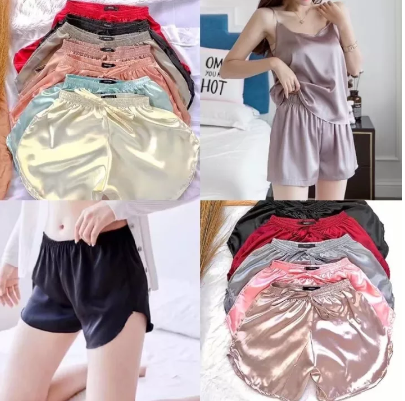 Silk Satin Booty Short For Women Lazada Ph