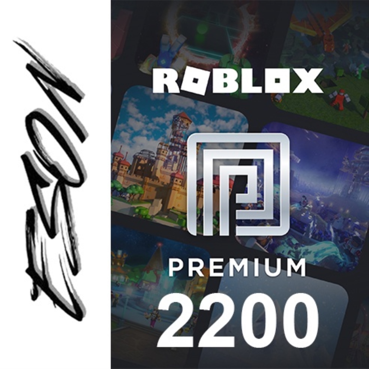 Roblox Robux Premium (450 1000 2200 2640 Robux with Premium) - Digital ...