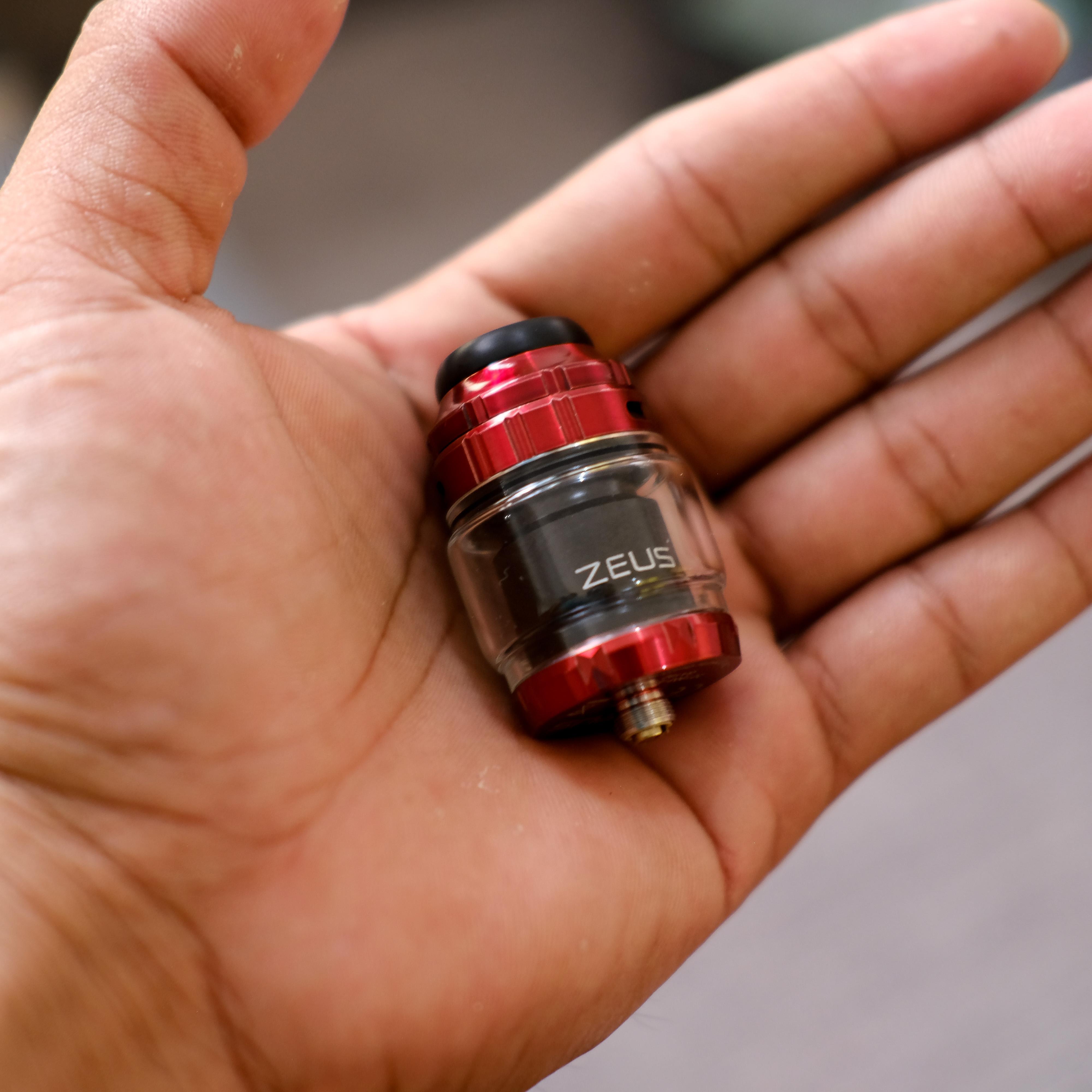 GeekVape Zeus X RTA Rebuildable Tank Vape Atomizer 25mm 1:1 | Lazada PH