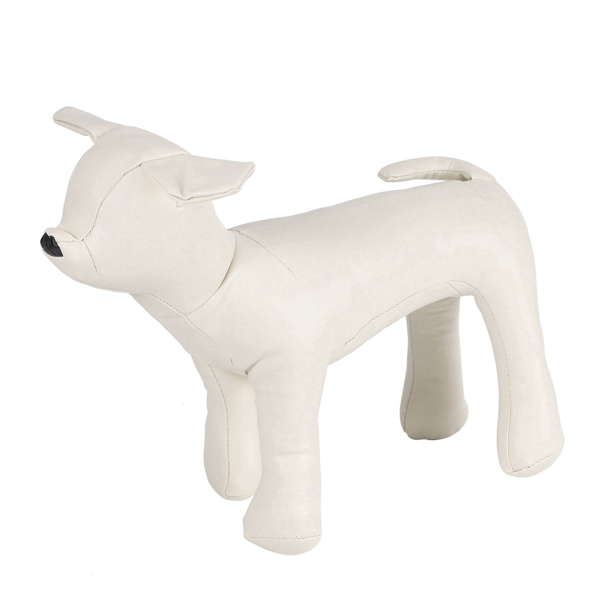 Leather Dog Mannequins Standing Position Dog Models Toys Pet Animal ...