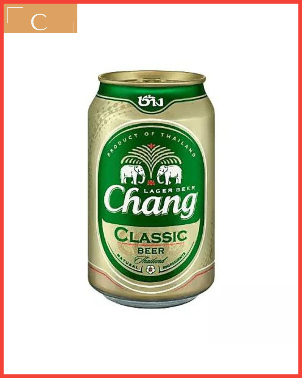 Chang Thai Lager Beer - 330ml x 24 cans | Lazada PH