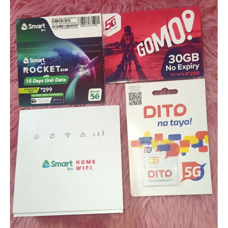 FXID3, R051 openline WIFI modem, FREE 1GB DITO SIM,smart rocket sim ...