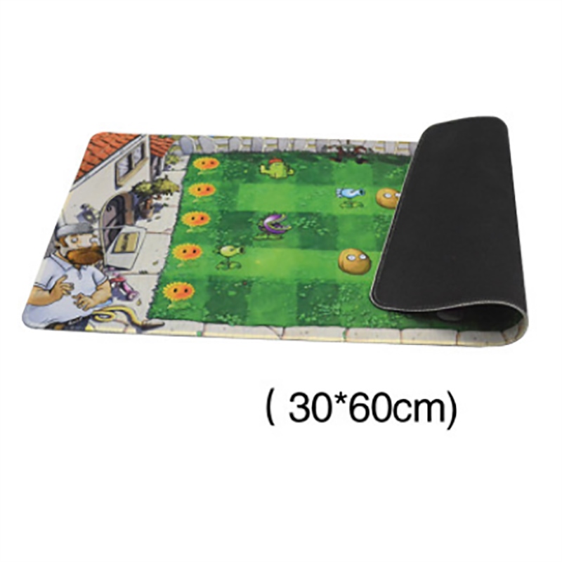 Plants Vs Zombies Board Game Battle Map Scene Map Mouse Pad Rectangle ...