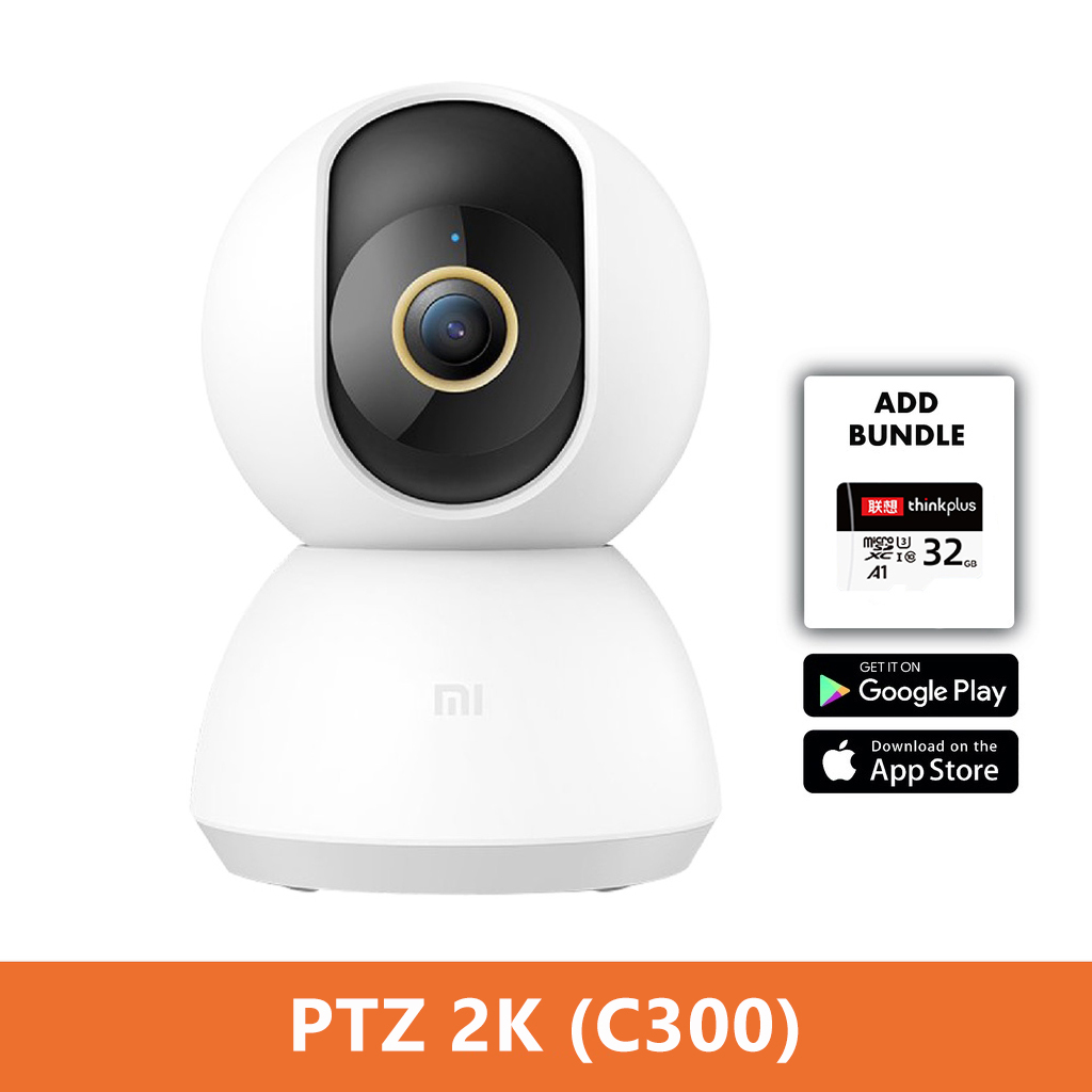 Xiaomi Mi Smart Camera 2 PTZ 360 Degree 1440P WiFi CCTV IP Webcam 2 ...